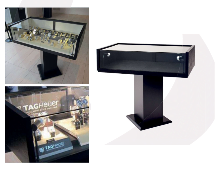 The Strata Showcase | T-Shaped Display Counter